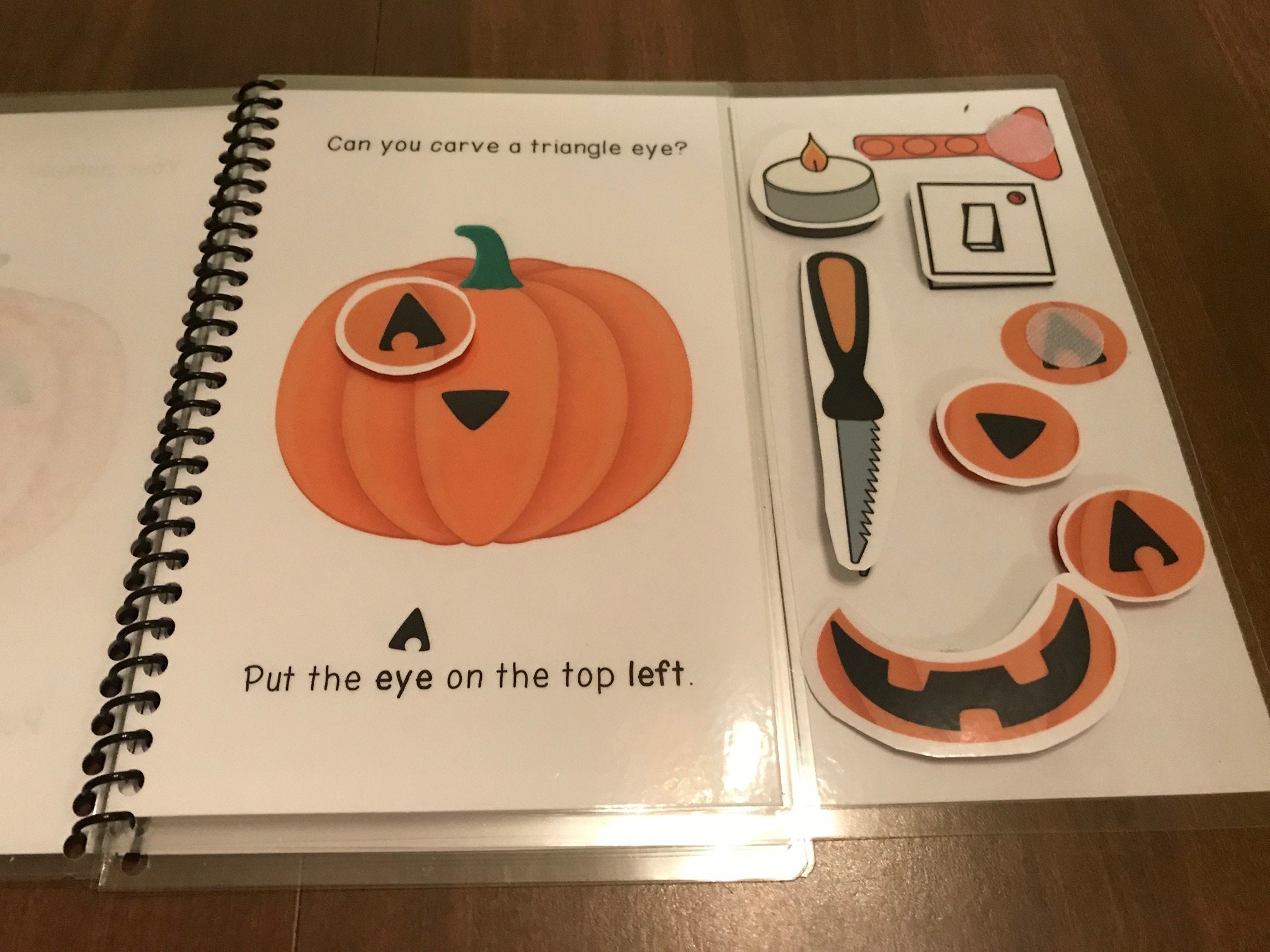 Pumpkin Jack-o-lantern Adapted Book Task Cards and MORE for - Etsy