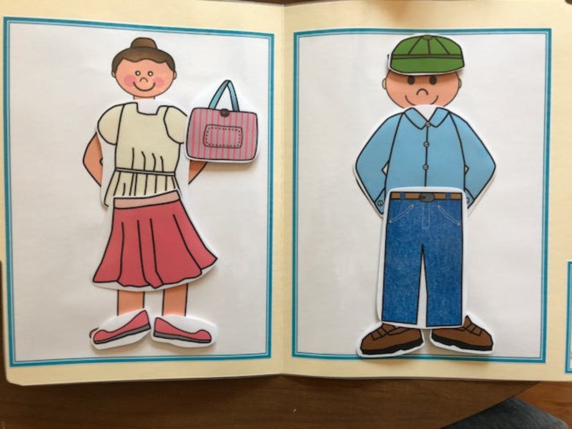 Laundry Life Skills File Folders for Special Education breezy - Etsy