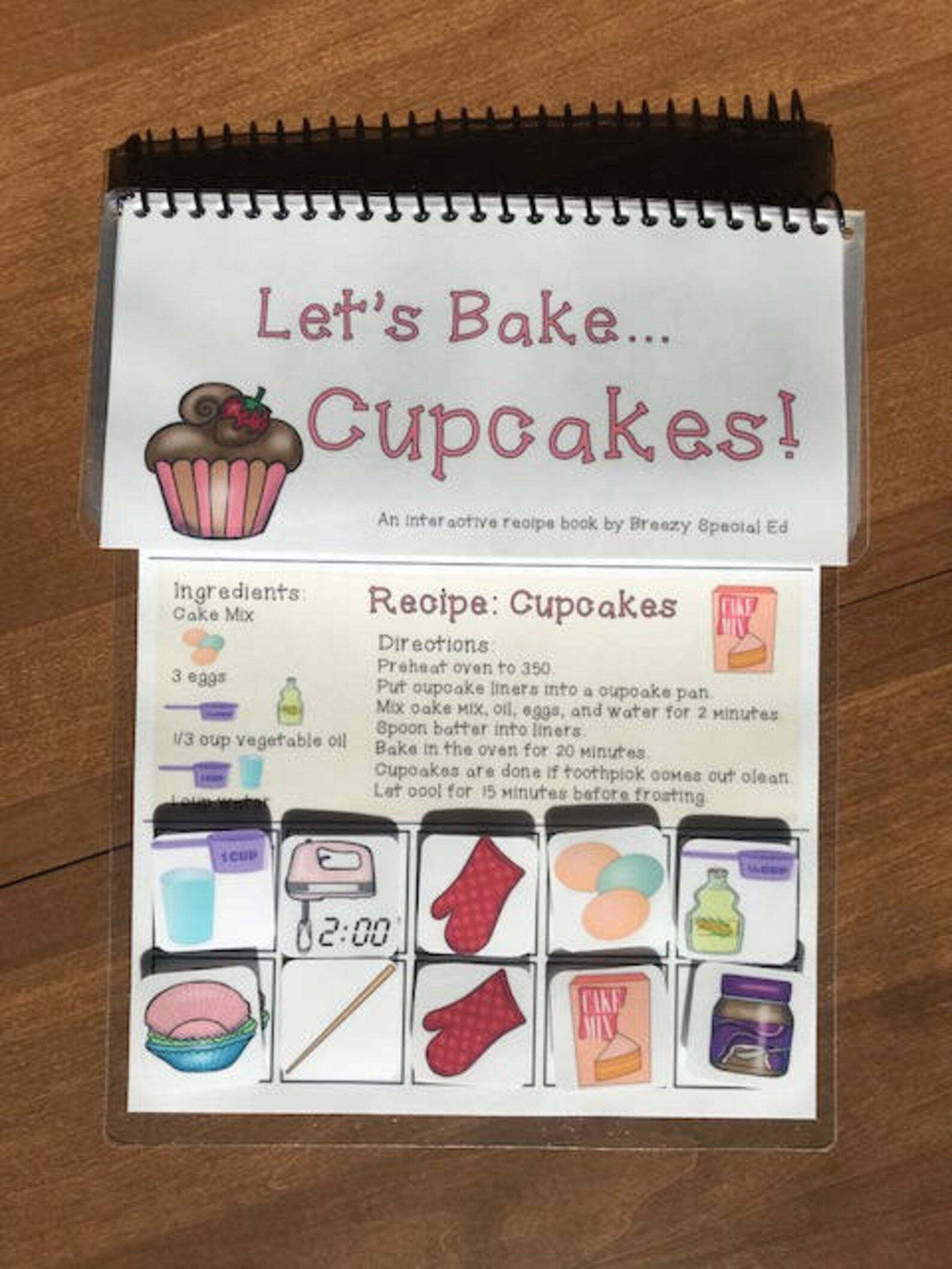 Interactive Cooking Lesson Cake/cupcake - Etsy
