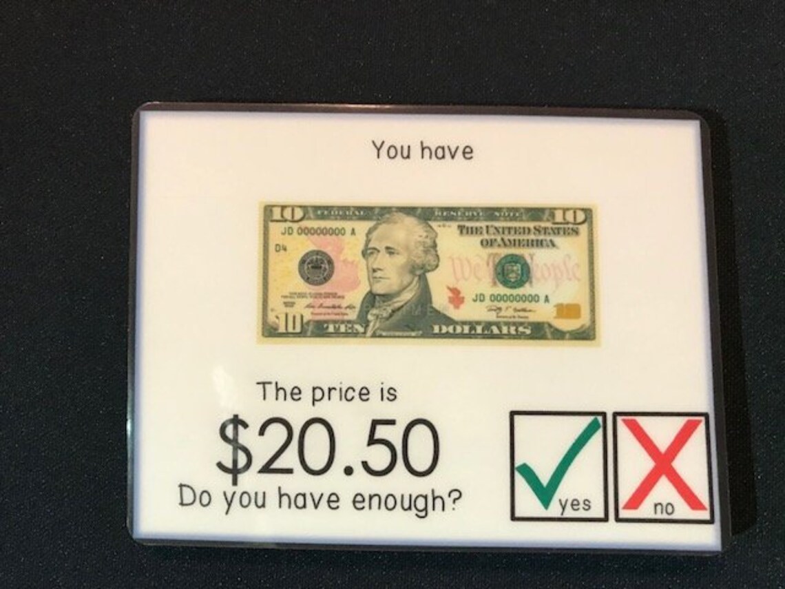 Do You Have Enough Money? Level 2 - Money Math Task Cards for Special ...