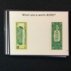 Which One is Worth More? Money Math Task Cards (special Education) - Etsy