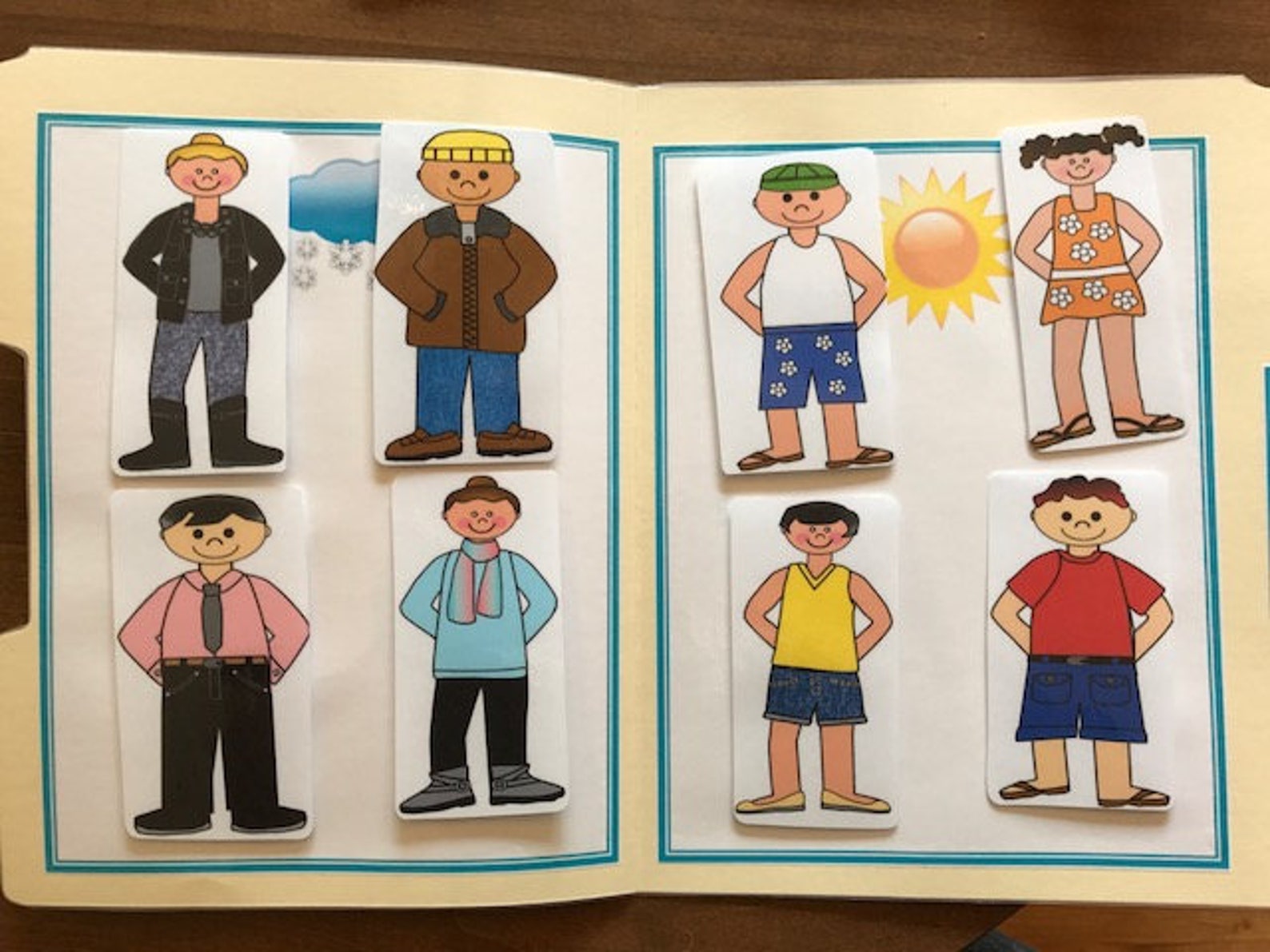 Laundry Life Skills File Folders for Special Education breezy - Etsy