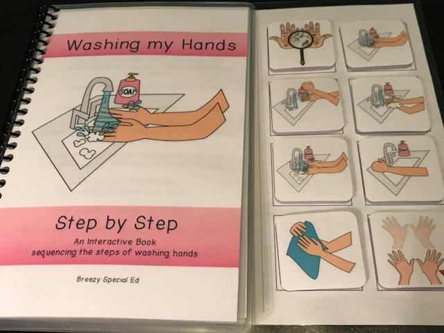 Germs and Washing Hands Interactive/adapted Books for Special | Etsy