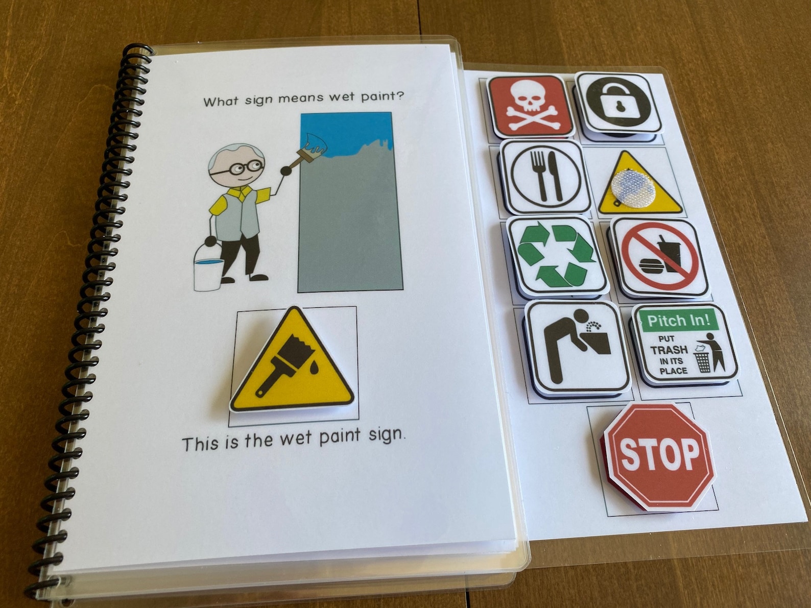 Community Signs Adapted Books for Life Skill Special Education - Etsy