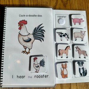 Zoo and Farm Animals Sentence Starter Books - Etsy