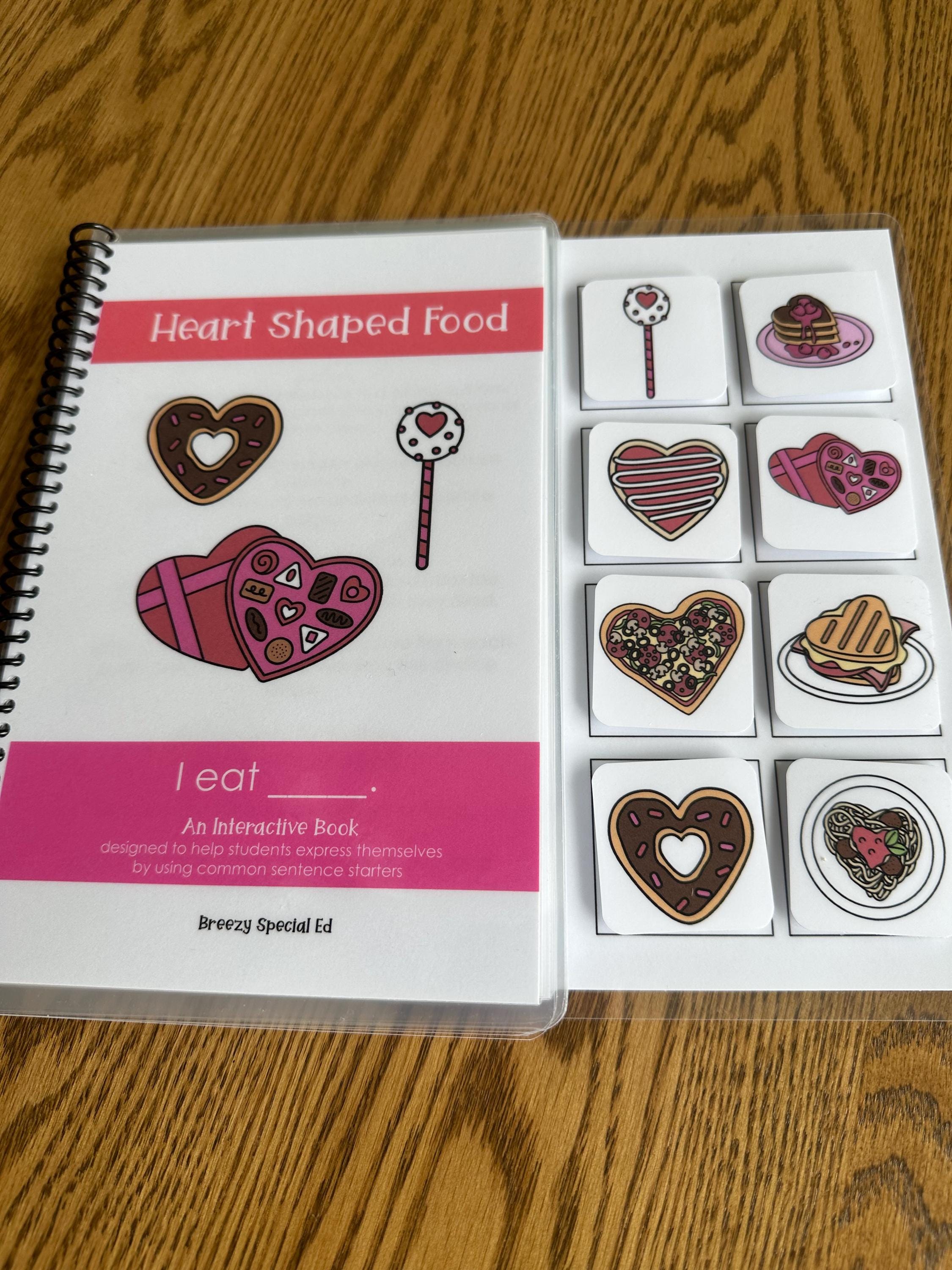 Valentine's Day Interactive Adapted Books: Life Skills Readers - Etsy