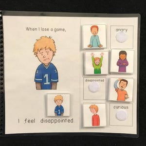 Feelings Adapted Books for Special Education / Autism - Etsy