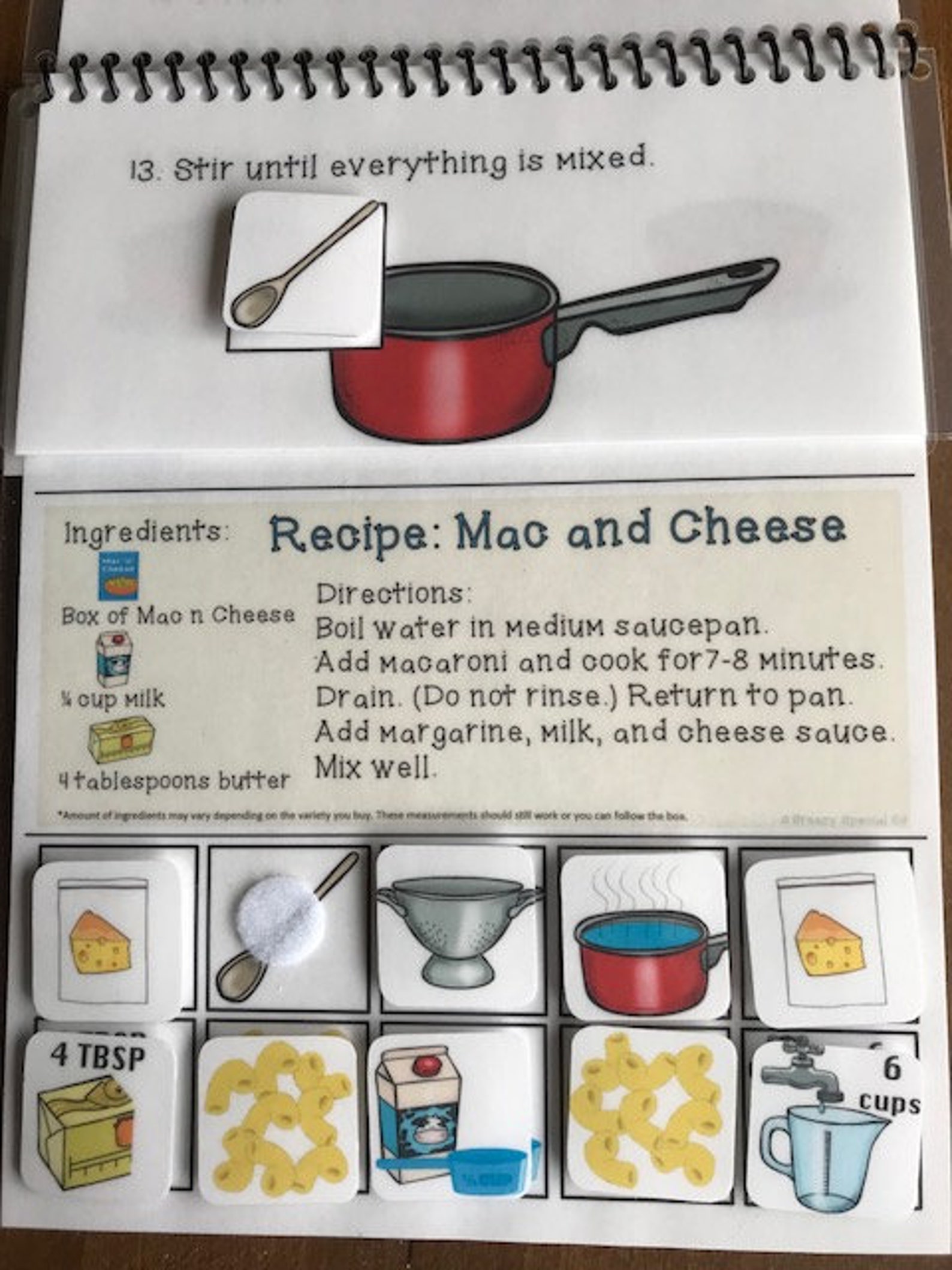 Interactive Cooking Lessons / Visual Recipes: Spaghetti | Etsy