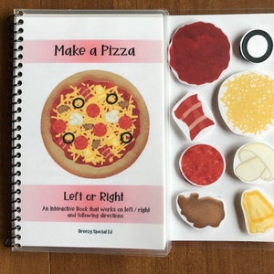 Food Adapted Books Following Directions (left / Right and More) for ...
