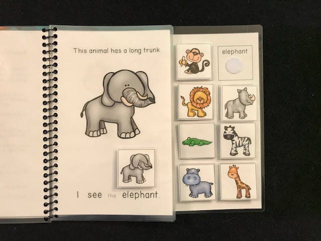 Zoo Animals and USA Sentence Starter Adapted Books I See - Etsy