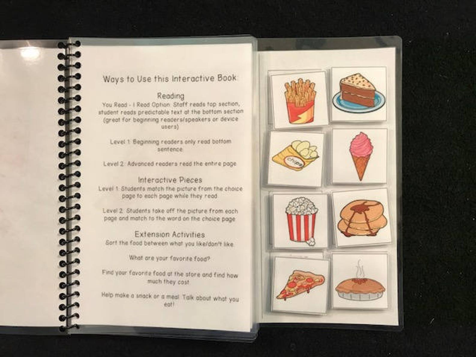 Fruits and Veggies and Food Sentence Starter Adapted Books I | Etsy