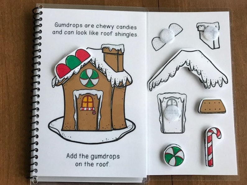 Christmas Adapted Books Following Directions Sequencing for | Etsy