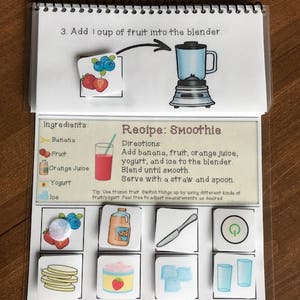 Interactive Cooking Lessons - Smoothie/milkshake - Etsy