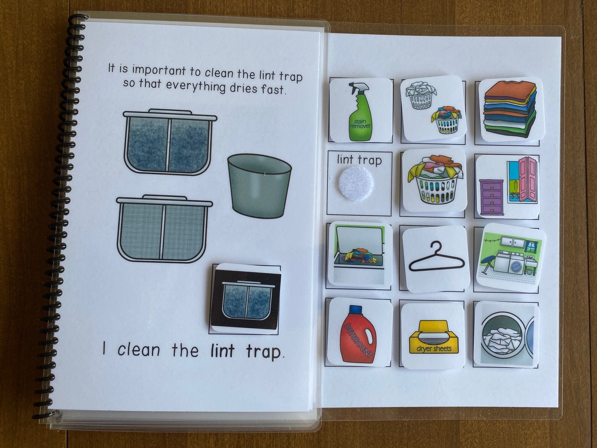 Laundry Task Analysis and Interactive Book for Special Ed With Bonus ...