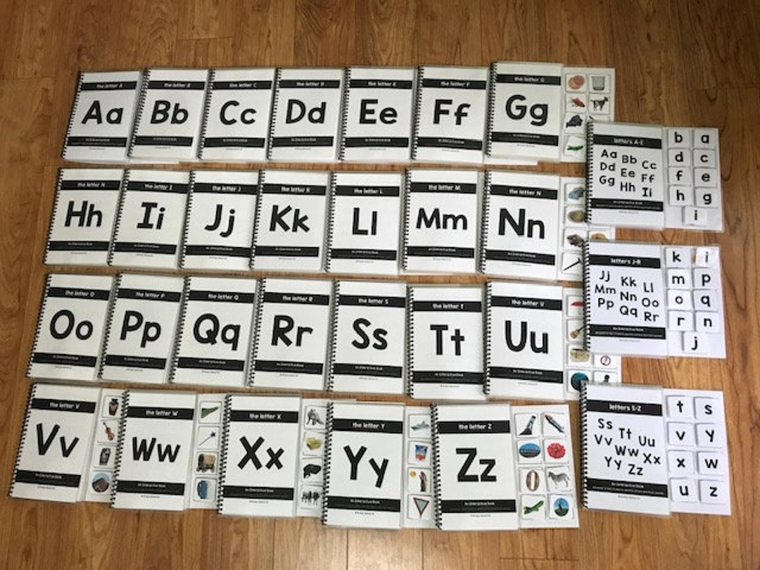 Alphabet REAL PICTURE Adapted Books Bundle (29 Pk) - Etsy