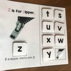 Alphabet Review Adapted/interactive Books (3pk) - Etsy