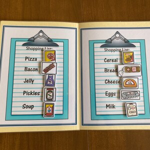 Grocery Store Life Skill File Folders for Special Education (10pk) - Etsy