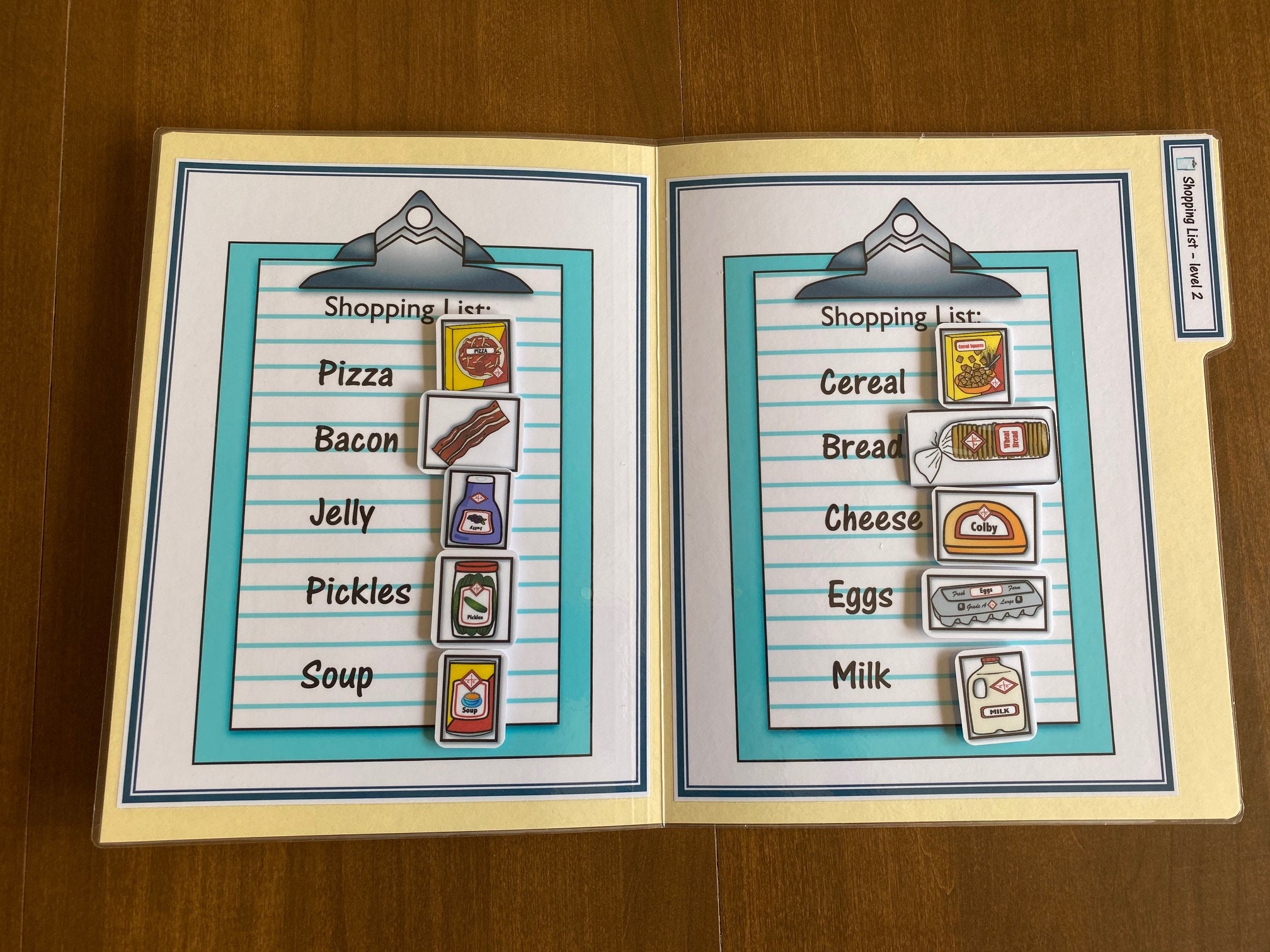 Grocery Store Life Skill File Folders for Special Education - Etsy