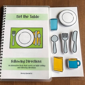 Food Adapted Books Following Directions (left / Right and More) for ...