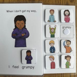 Feelings Adapted Books for Special Education / Autism - Etsy