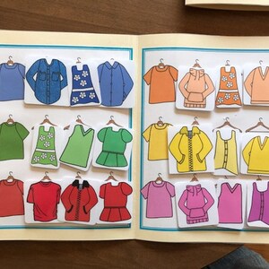 Laundry Life Skills File Folders for Special Education (breezy Special ...