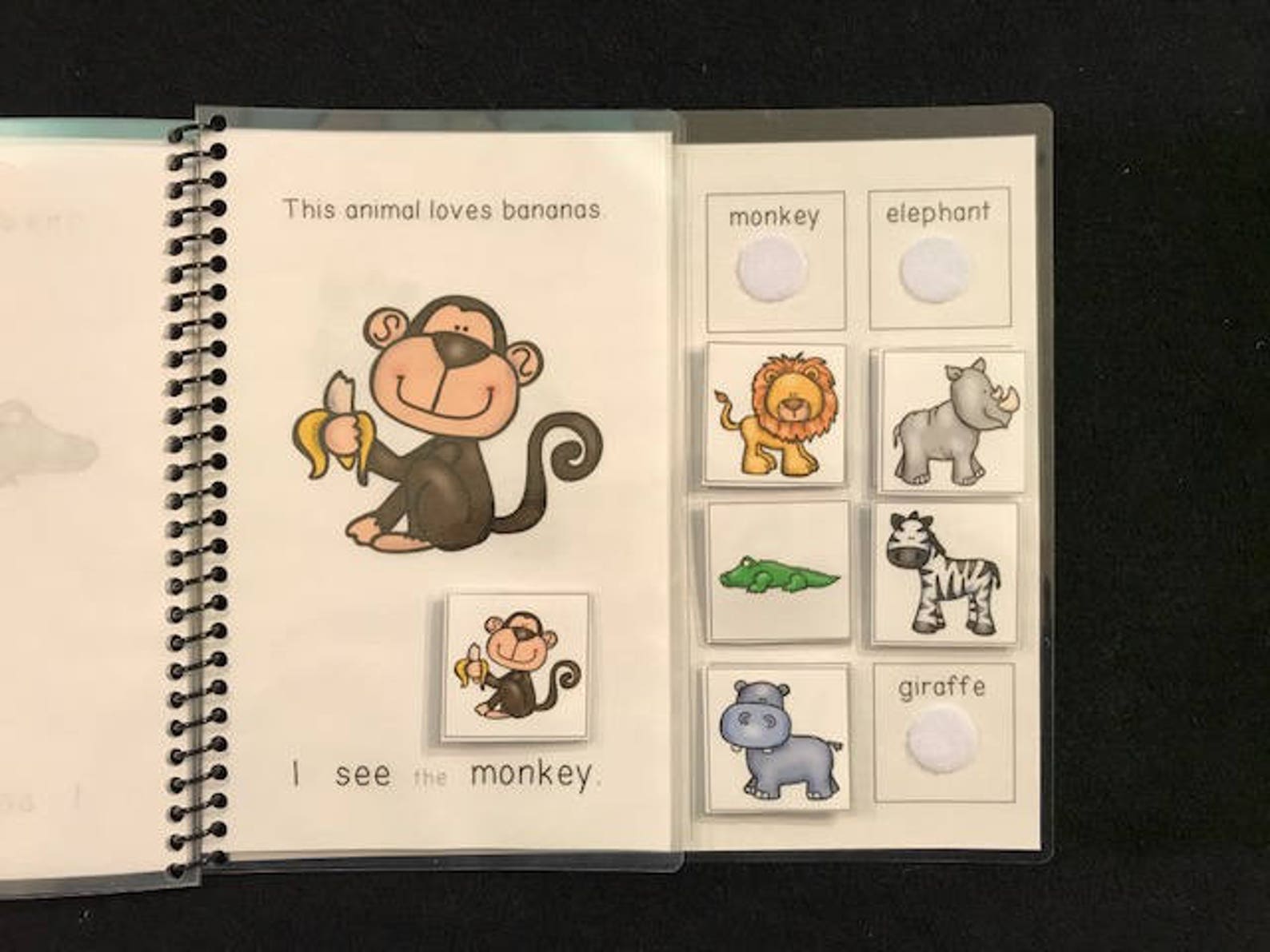 Zoo Animals and USA Sentence Starter Adapted Books I See - Etsy