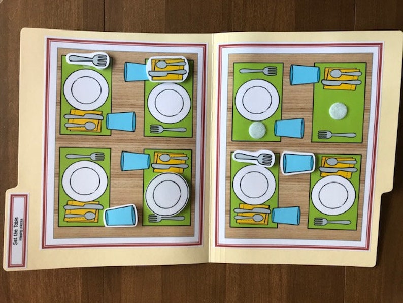 Special Education Kitchen / Cooking Life Skill File Folders - Set #2 ...