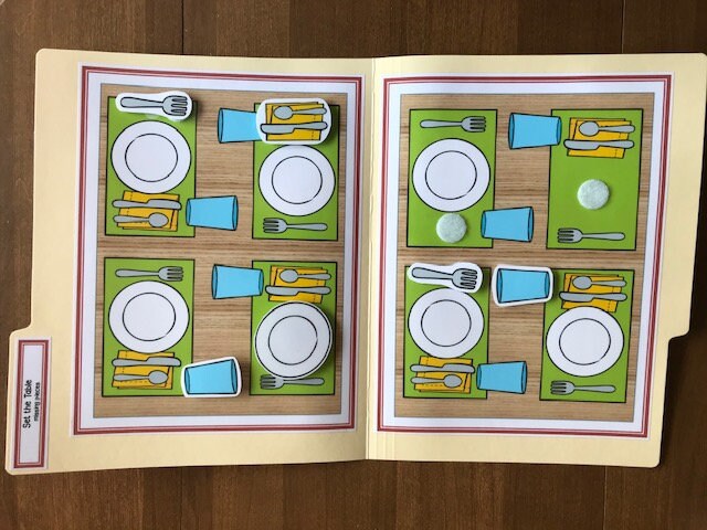 Special Education Kitchen / Cooking Life Skill File Folders | Etsy