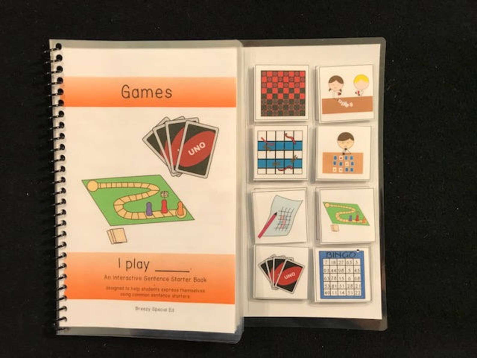 Sports and Games Sentence Starter Adapted Books I Play | Etsy