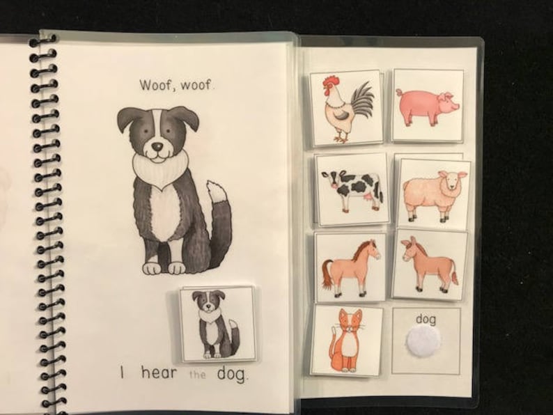 Zoo and Farm Animals Sentence Starter Books - Etsy
