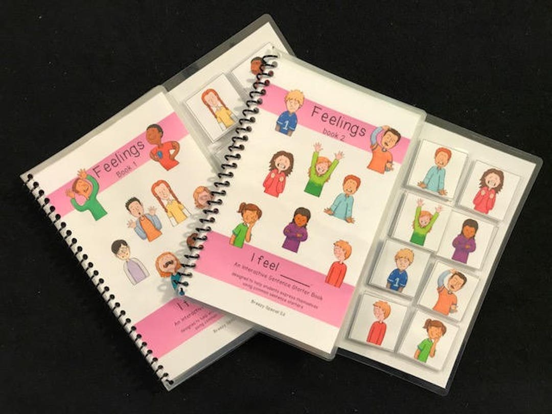 Feelings Adapted Books for Special Education / Autism - Etsy
