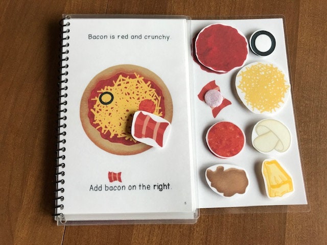 Food Adapted Books Following Directions left / Right and - Etsy
