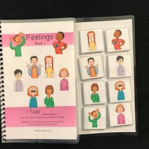 Feelings Adapted Books for Special Education / Autism - Etsy
