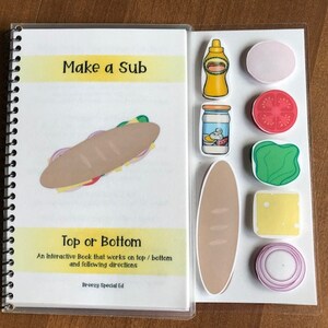 Food Adapted Books Following Directions (left / Right and More) for ...