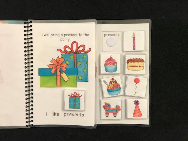 Technology and Party Time Sentence Starter Adapted Books I | Etsy