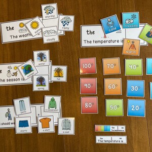 Color Coded Calendar Visuals for Special Education With Bonus ...