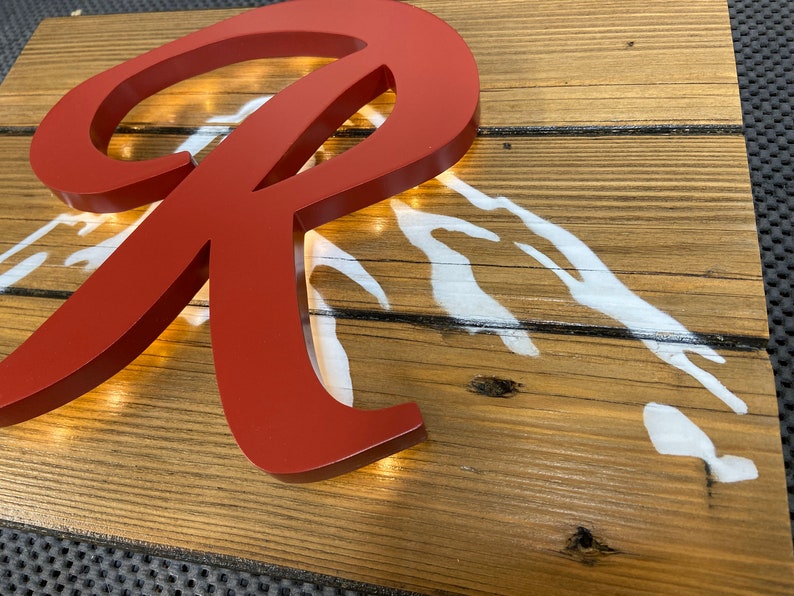 Rainer 'R' on Mt. Rainier - Etsy