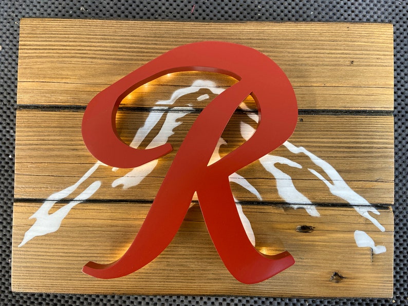 Rainer 'R' on Mt. Rainier - Etsy