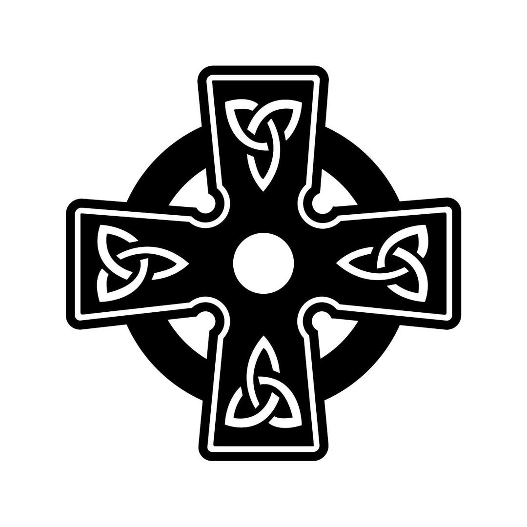 Celtic Cross Sticker - Etsy