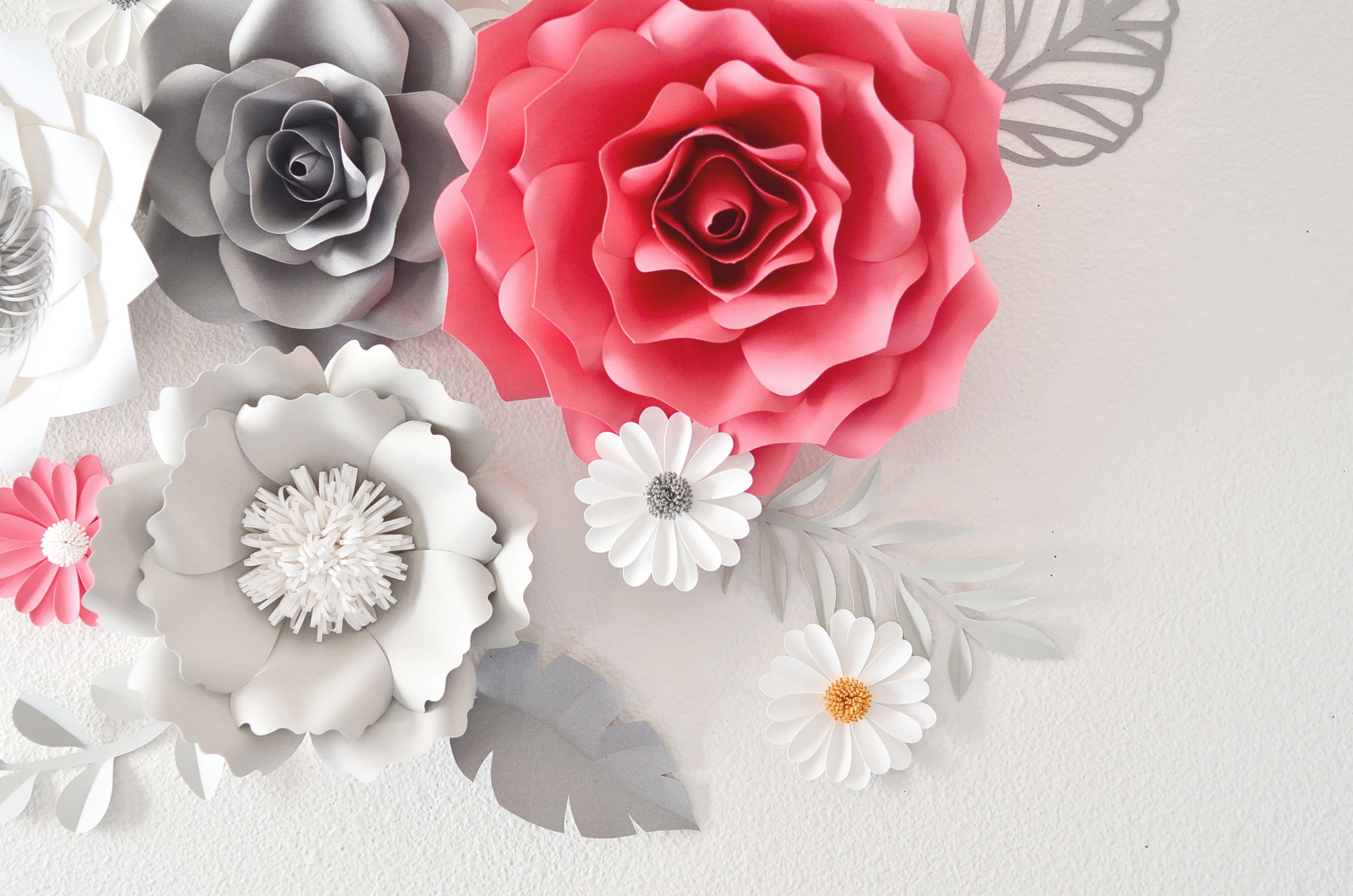 Daisy Flower/ Paper Flower Template/ Instant Download/ Cricut - Etsy