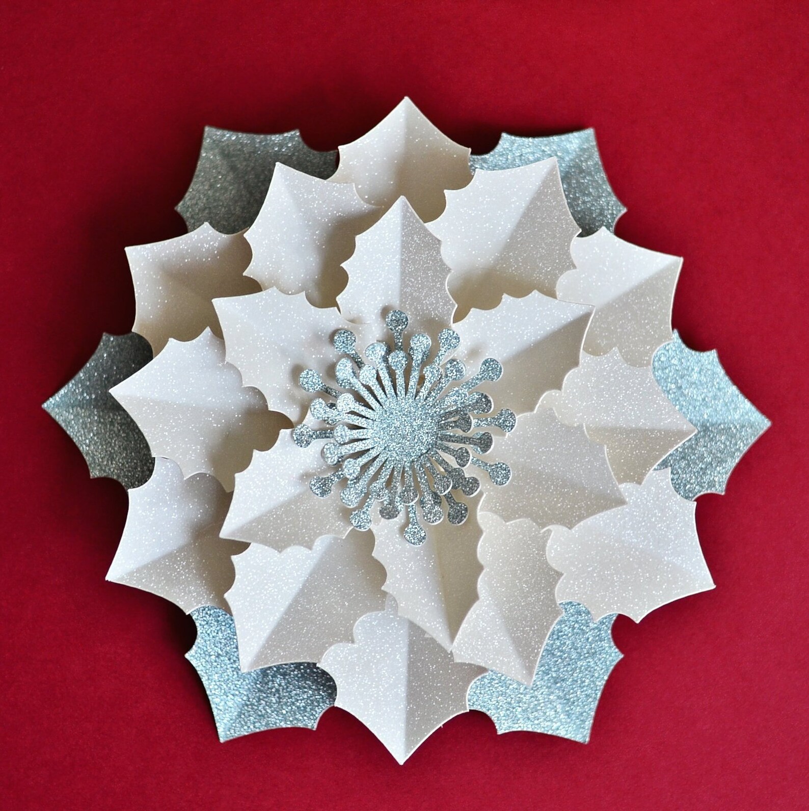 Instant Download/ SVG & PDF Template/ DIY Paper Flowers/ - Etsy