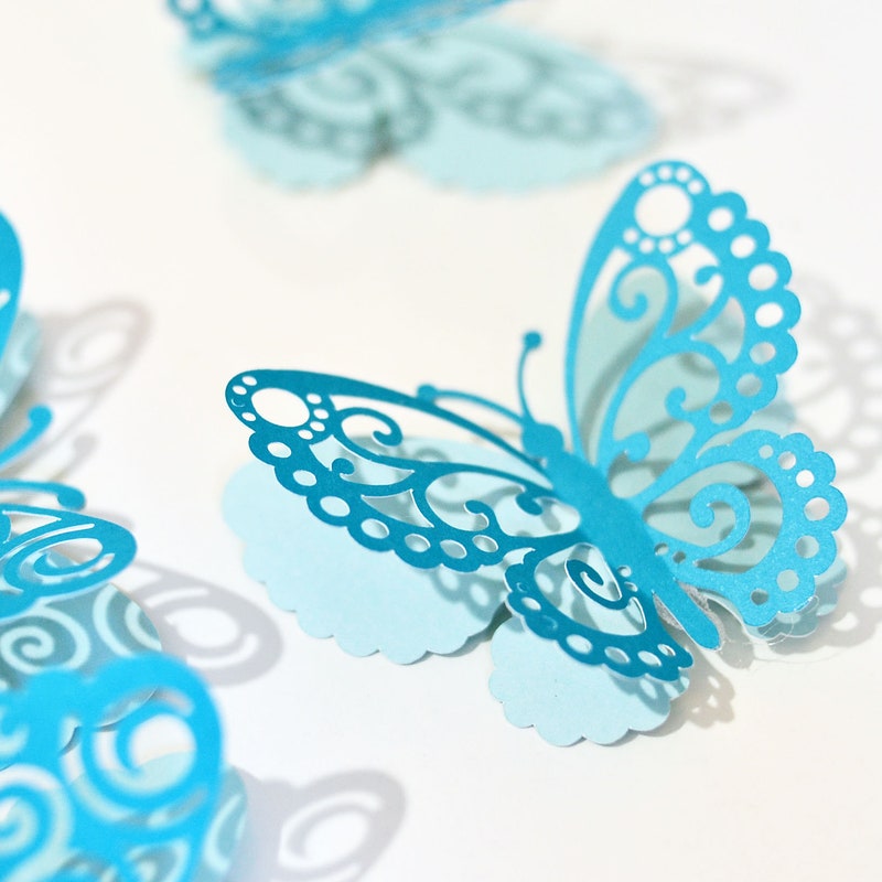 Paper Butterfly Template - Etsy