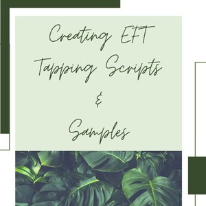 How to Create EFT Tapping Scripts and Samples - Etsy