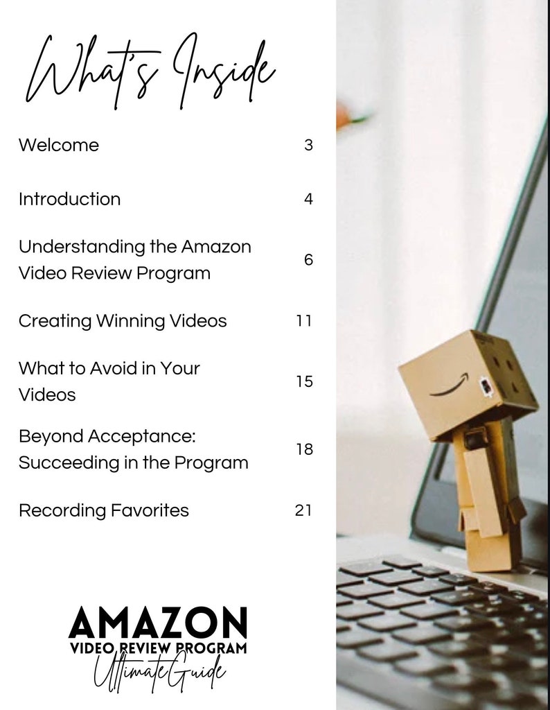 Amazon Review Program Ultimate Guide - Etsy