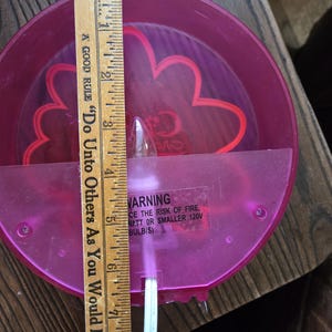 Vintage 90s Mattel Barbie Night Plug in Light, Hot Pink Desk Light ...