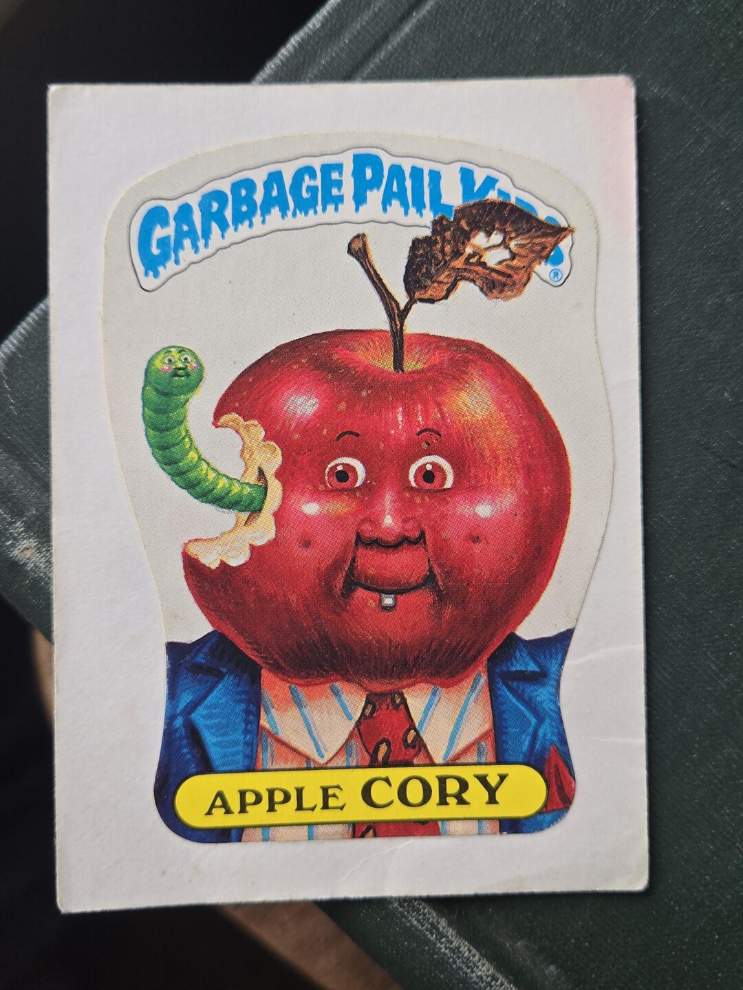80s Garbage Pail Kids Card 121a Sticker Apple Cory Puzzle, GPK Trading ...