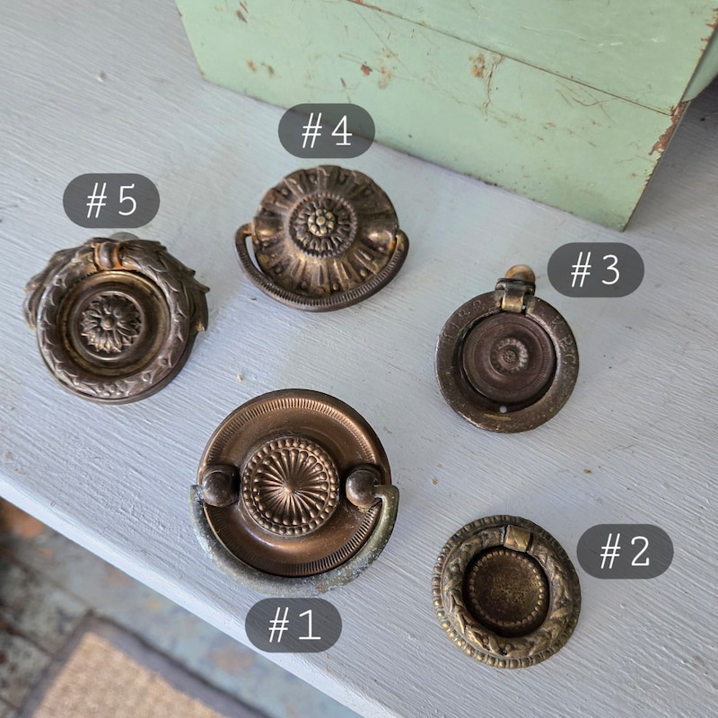 Ring Drawer Pulls - Etsy