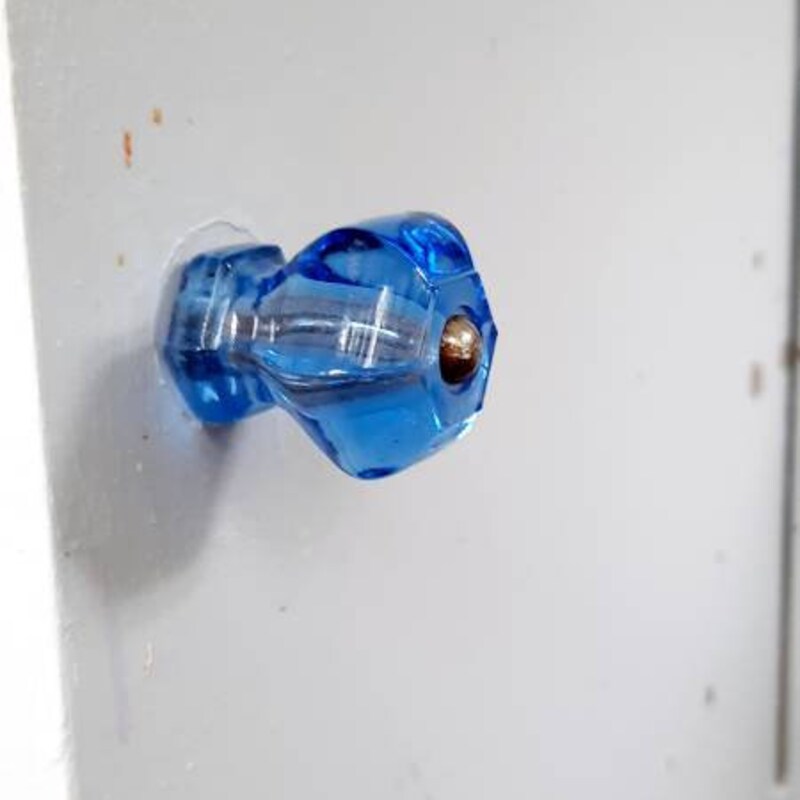 Blue Glass Knob - Etsy