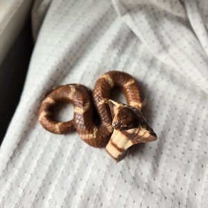 Vintage 1988 Castagna Cobra Snake Figurine Italy, Statue Figure, Signed ...