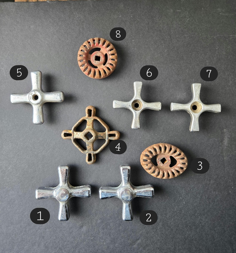 Antique Faucet Handles, Bathtub Knobs Bathroom Tub Restoration, 1800s ...
